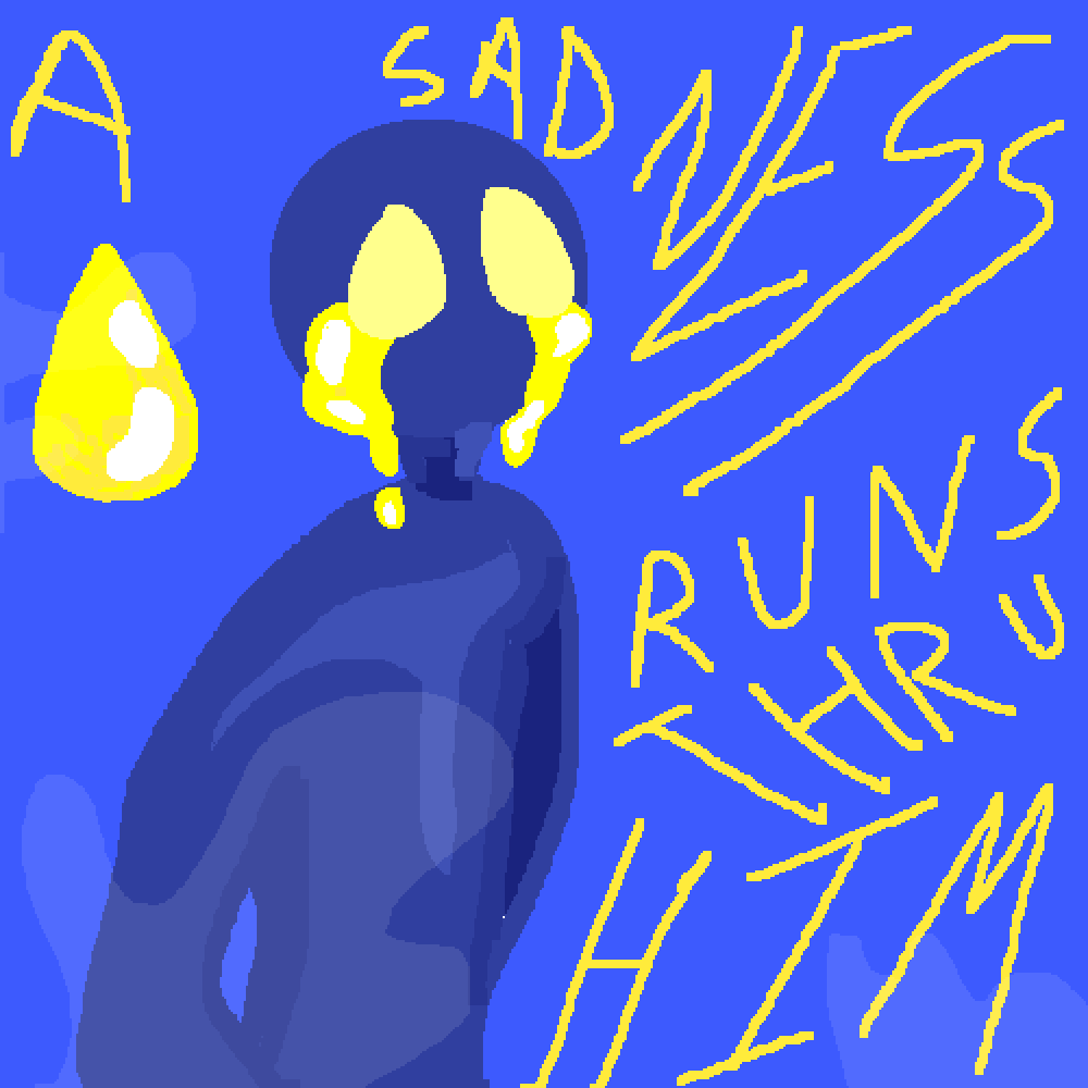 Pixilart - only sad boi by darklight7