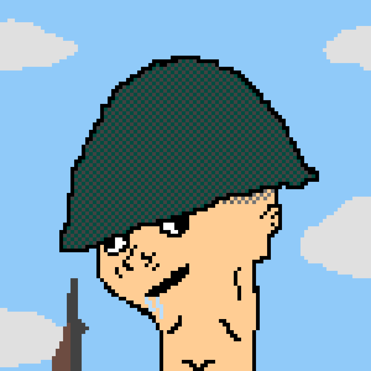 Editing army wojak - Free online pixel art drawing tool - Pixilart