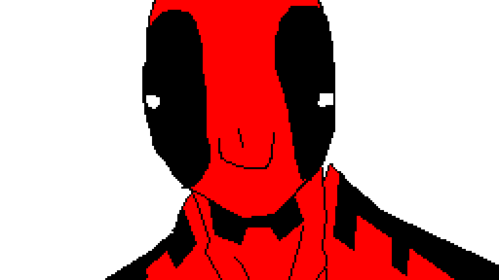 Editing derp deadpool - Free online pixel art drawing tool - Pixilart