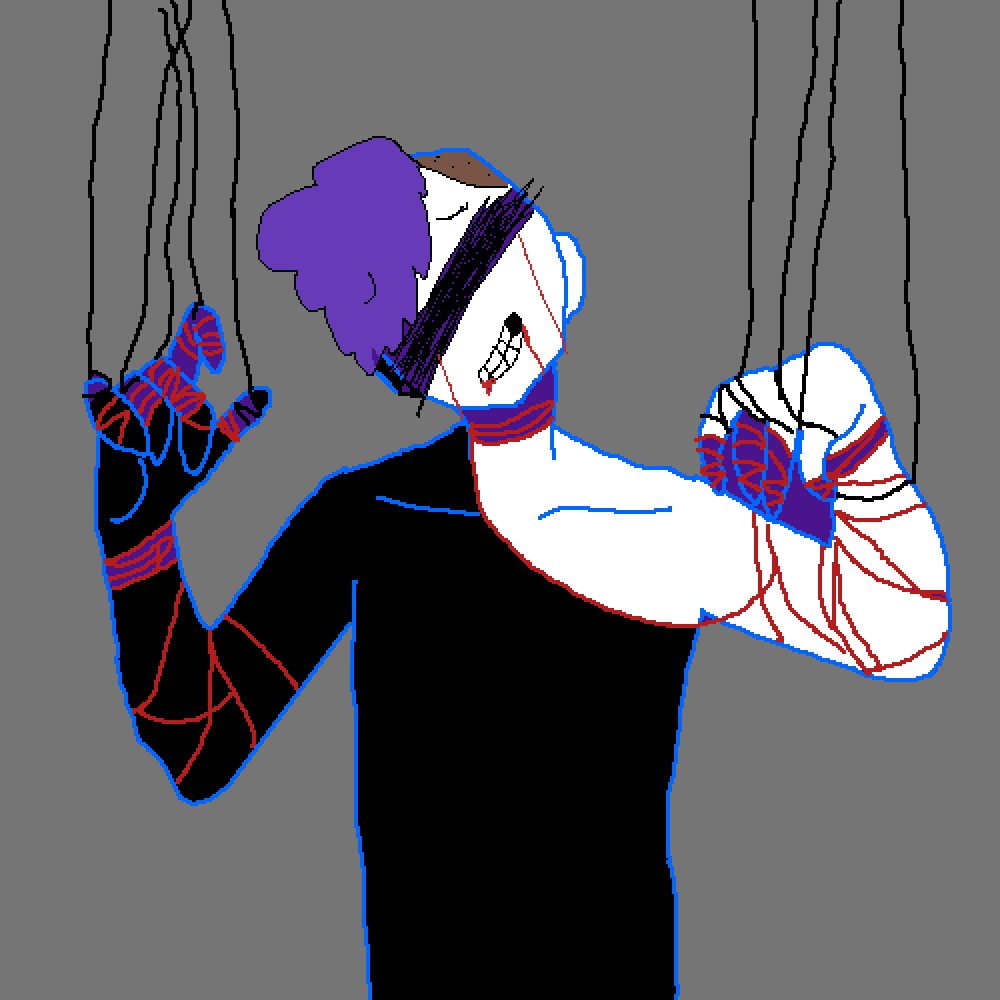 Editing my evil oc mara - Free online pixel art drawing tool - Pixilart