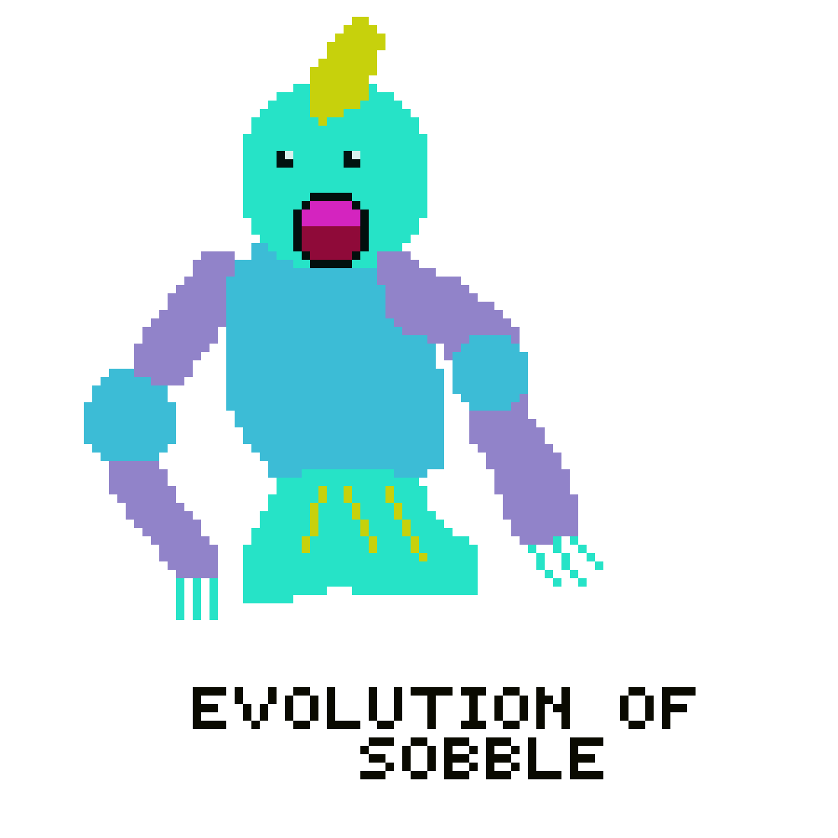Pixilart - Sobble Evolution by MrZorx75