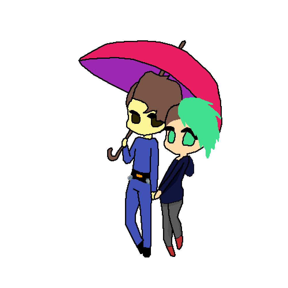 Editing couple collab6 - Free online pixel art drawing tool - Pixilart