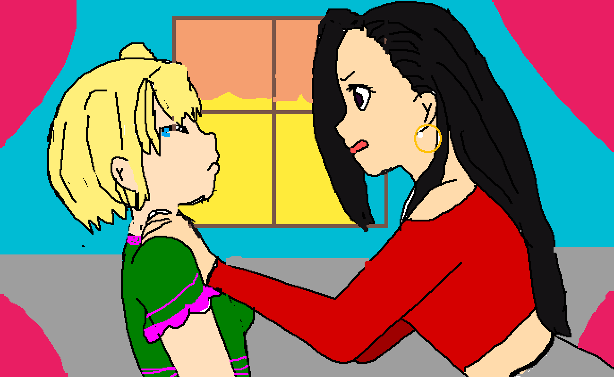 Editing momo and yachi - Free online pixel art drawing tool - Pixilart