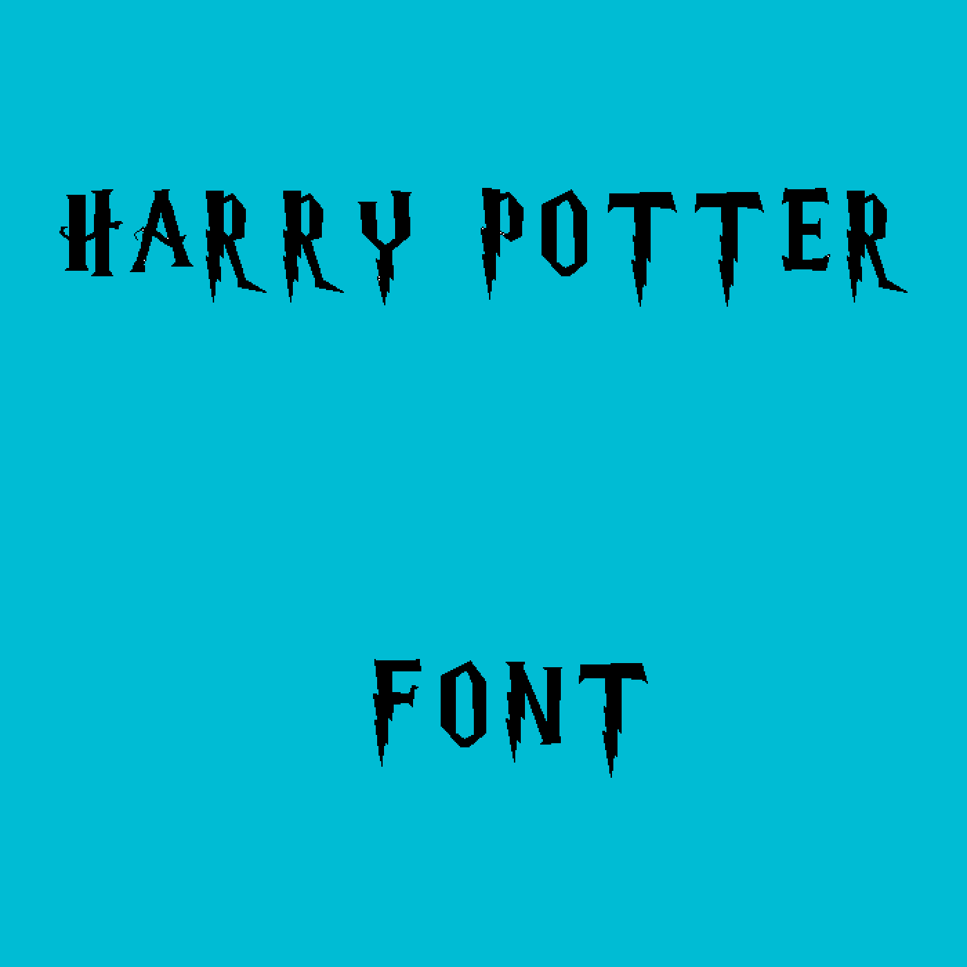 Pixilart Harry Potter Font By Pgcoding
