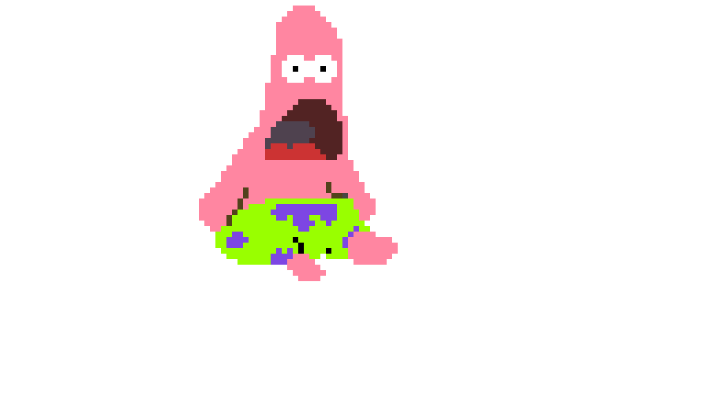 Pixilart - Patrick by GabeCD