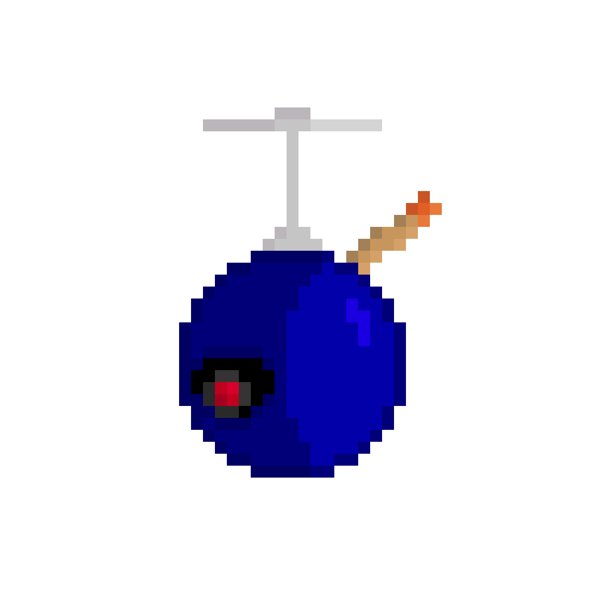 Pixilart - Bomb Drone (Starbound custom sprite) by WootInABoot