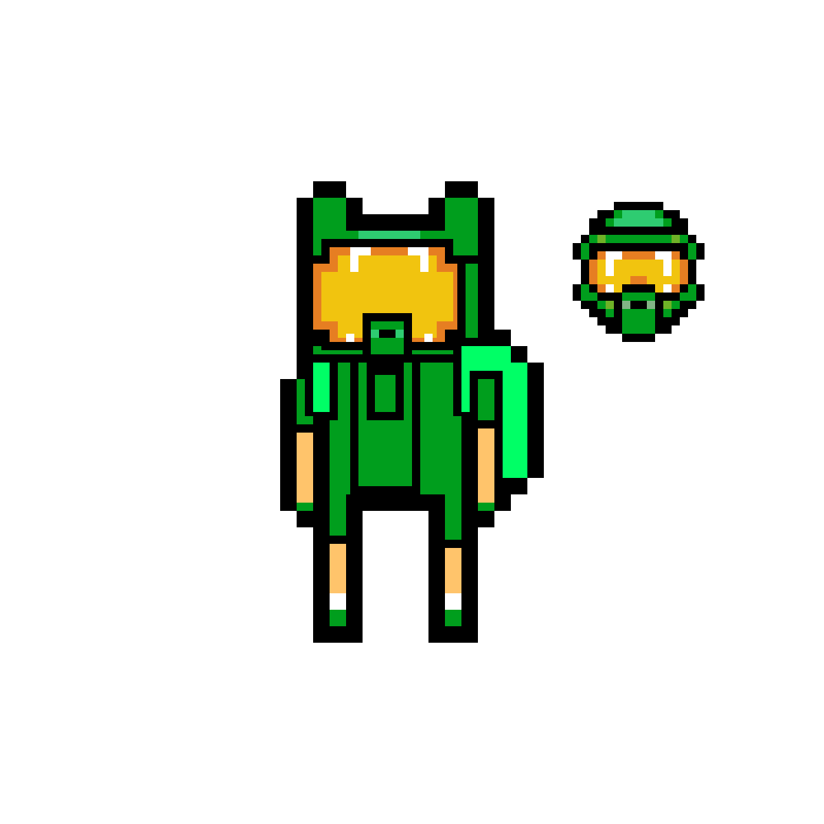 Editing halo finn - Free online pixel art drawing tool - Pixilart