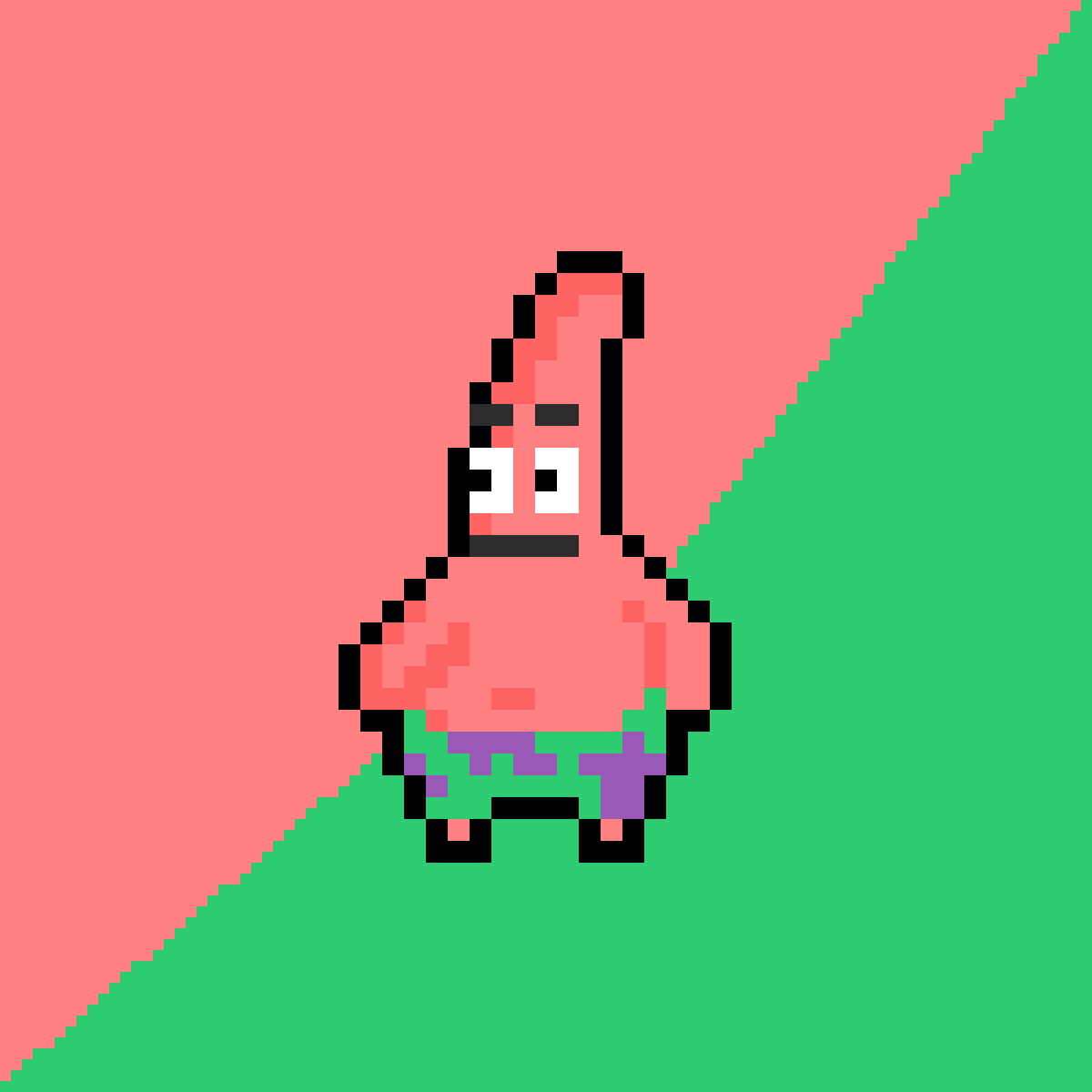 Pixilart - Patrick by SoccerGamerGirl