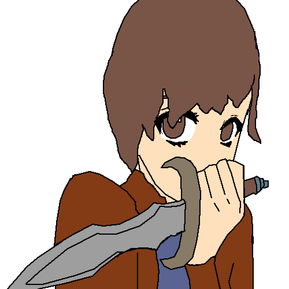 Editing A KNIFE - Free online pixel art drawing tool - Pixilart