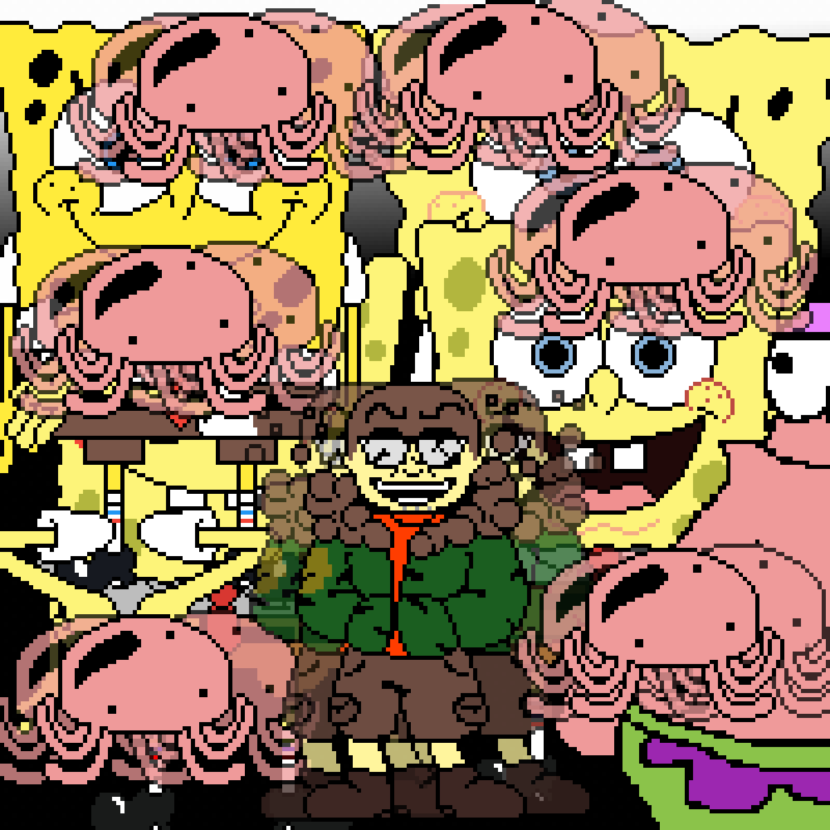 Pixilart - Apocalypse SpongeDrew by SpongeBob-fan-1