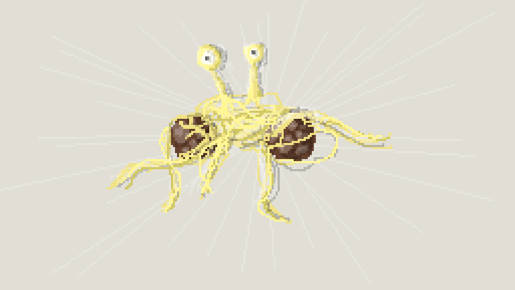 Editing Flying Spaghetti Monster! - Free online pixel art drawing tool ...