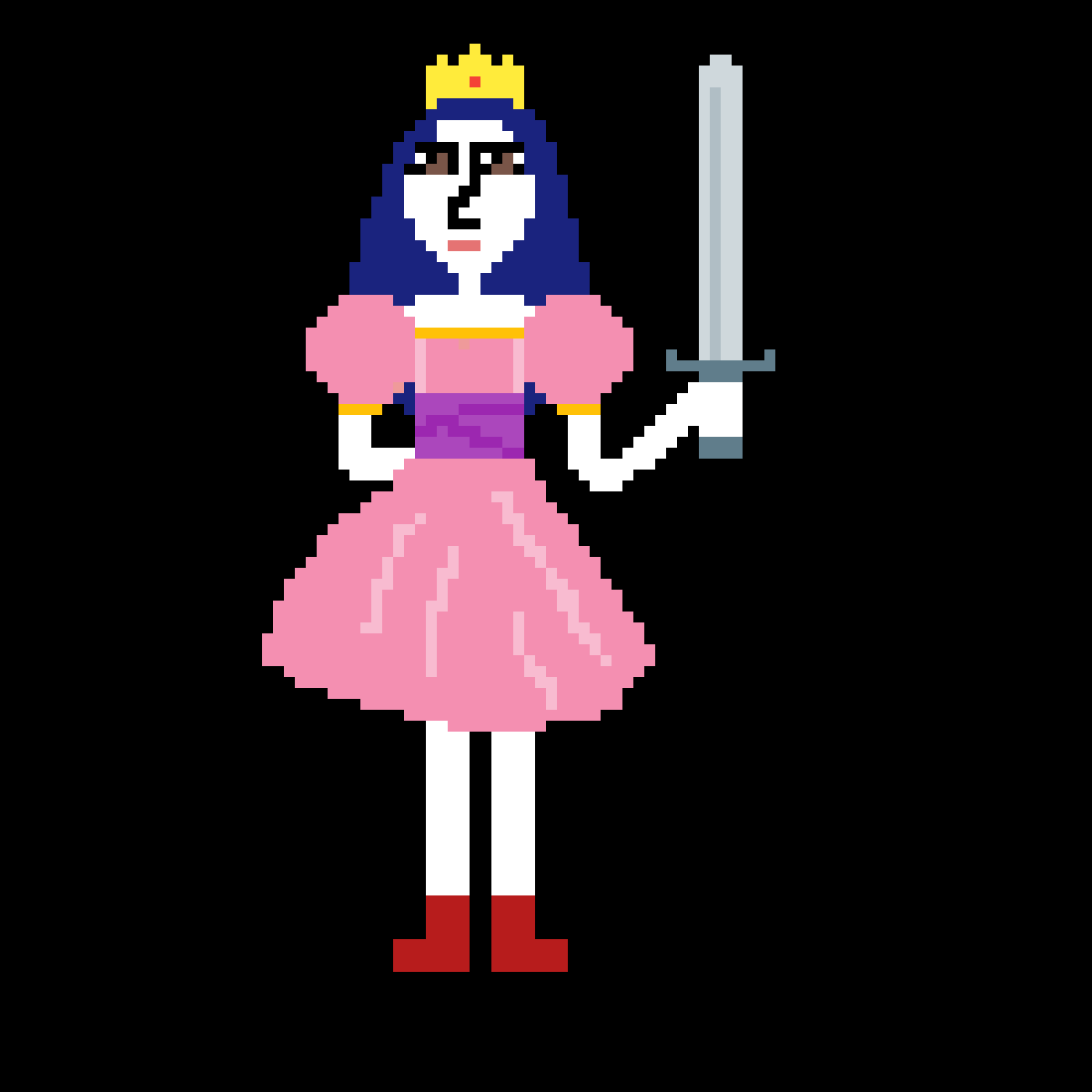 Pixilart - princess x by Anonymous