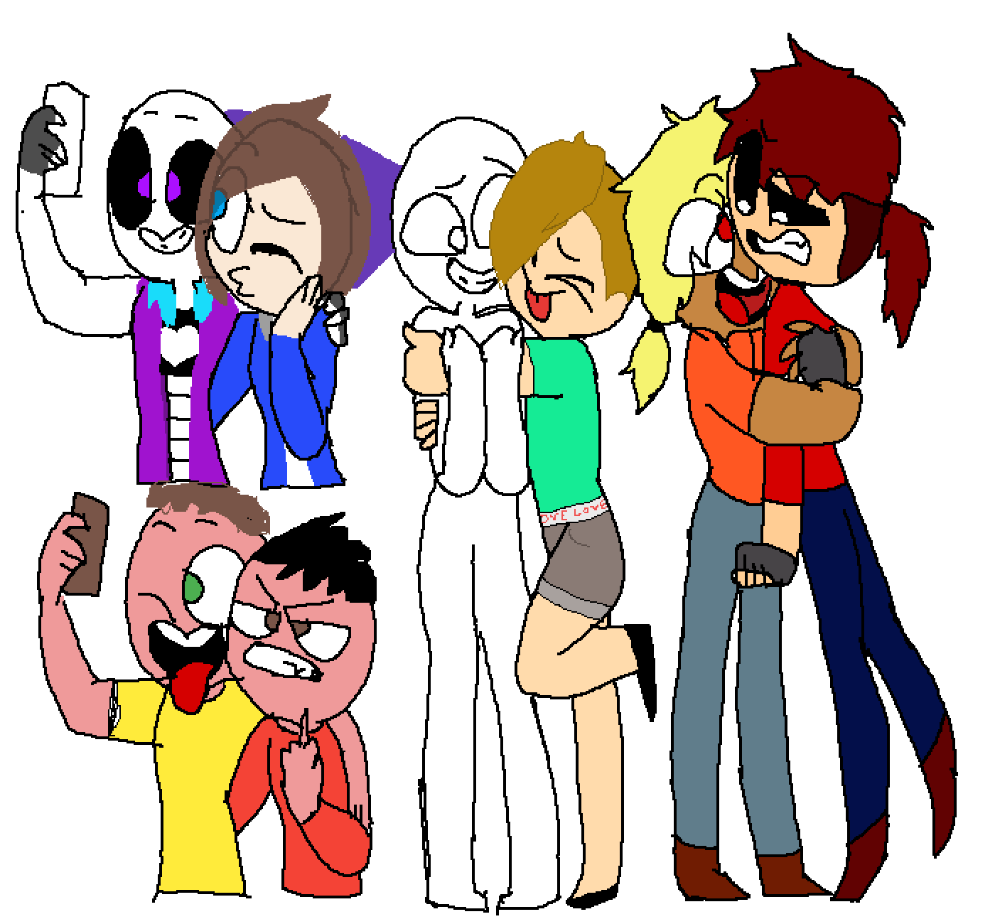 Editing who wants a hug - Free online pixel art drawing tool - Pixilart