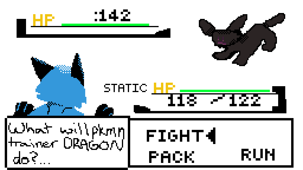 Editing Pokemon battle collab - Free online pixel art drawing tool ...