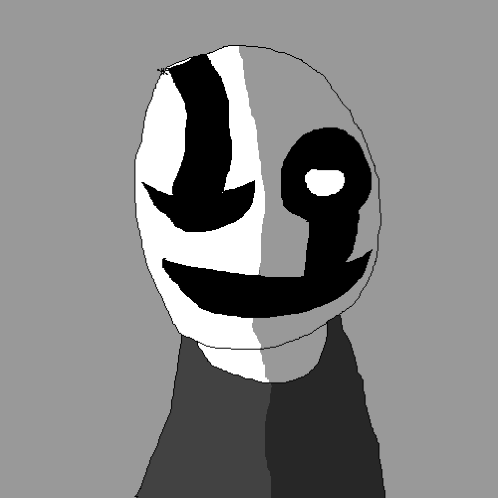 Pixilart - WD Gaster by TheGrezzy