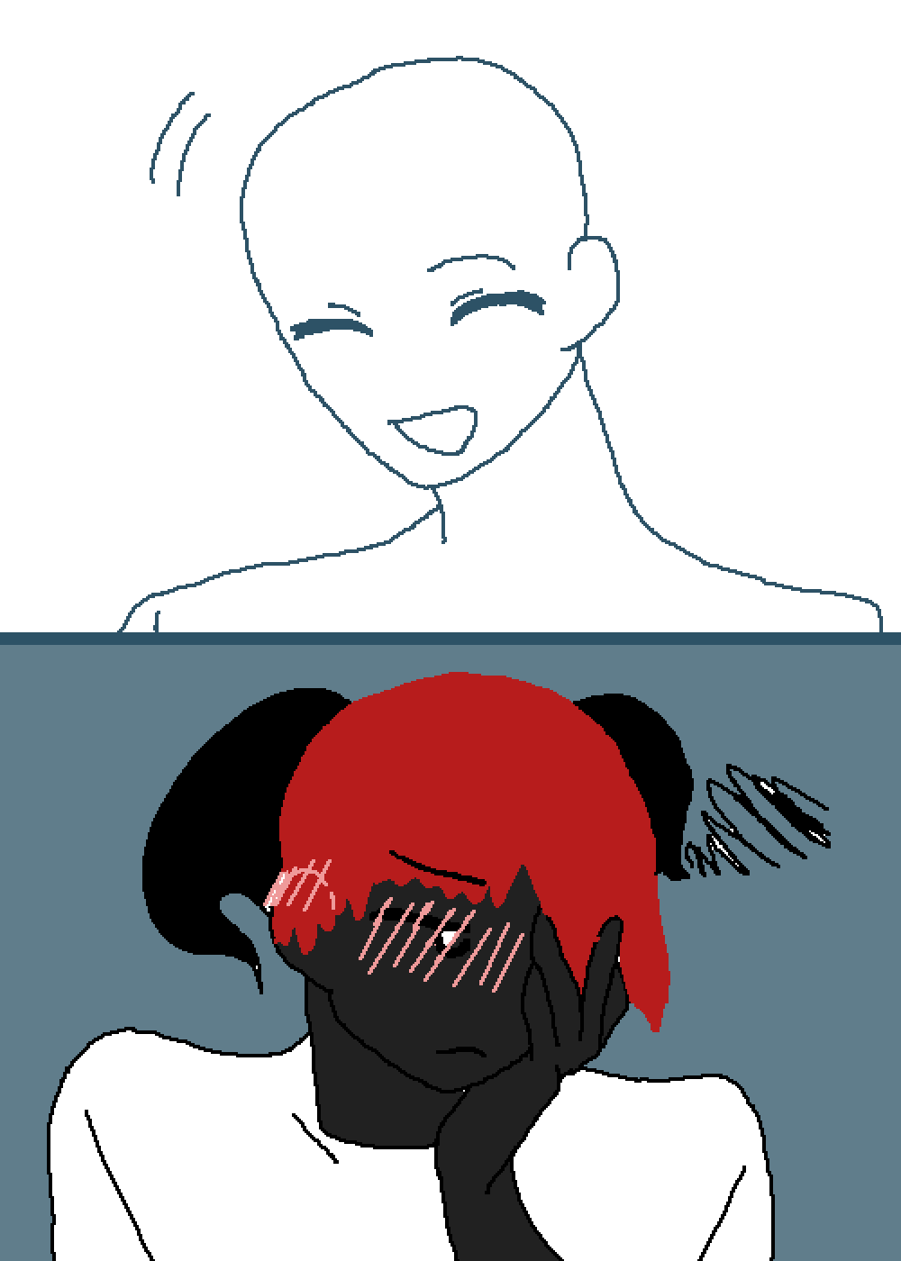 Editing flustered - Free online pixel art drawing tool - Pixilart