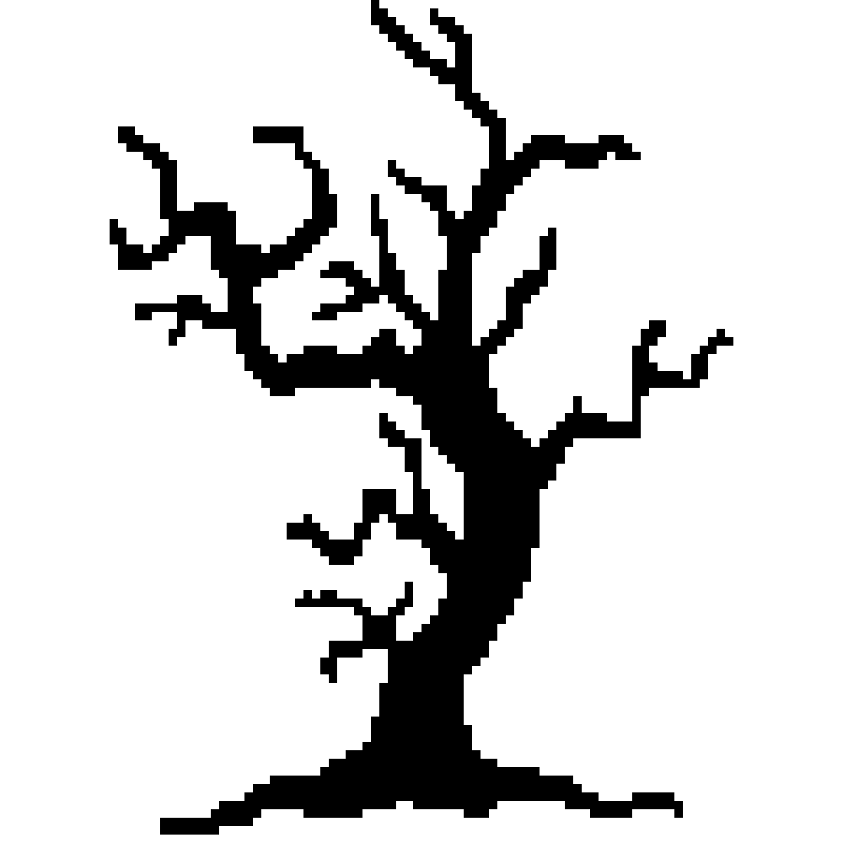 Pixilart - Spooky tree by Ozmun