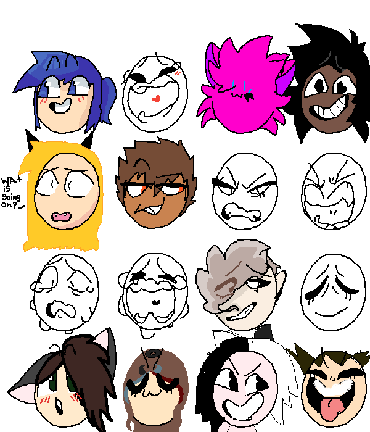 Editing oof - Free online pixel art drawing tool - Pixilart