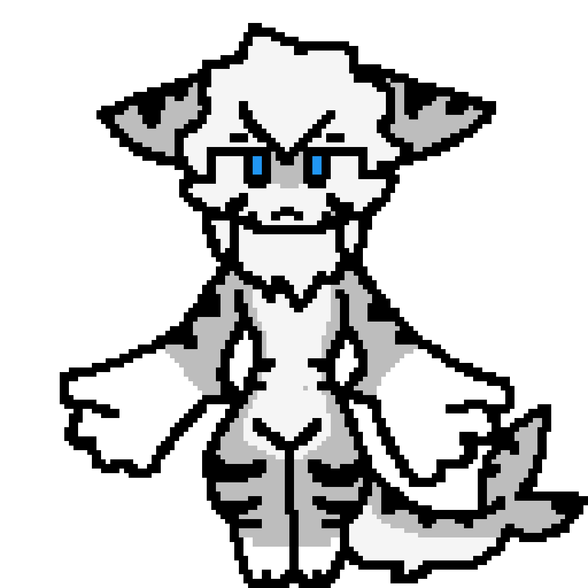 Pixilart - Tiger Shark Sprite by tartyfish