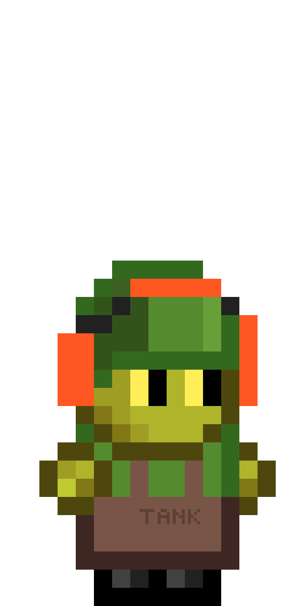 Pixilart - Tank Commander from PVZ GW2 by pvpbendy