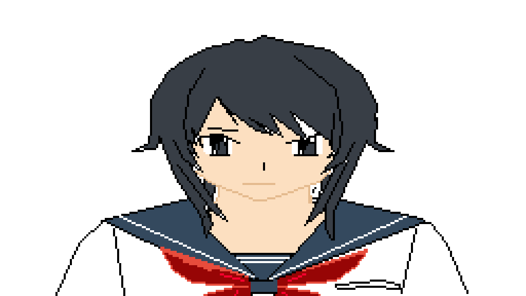 Pixilart - YANDERE CHAN / AYANO AISHI by Greenman1203