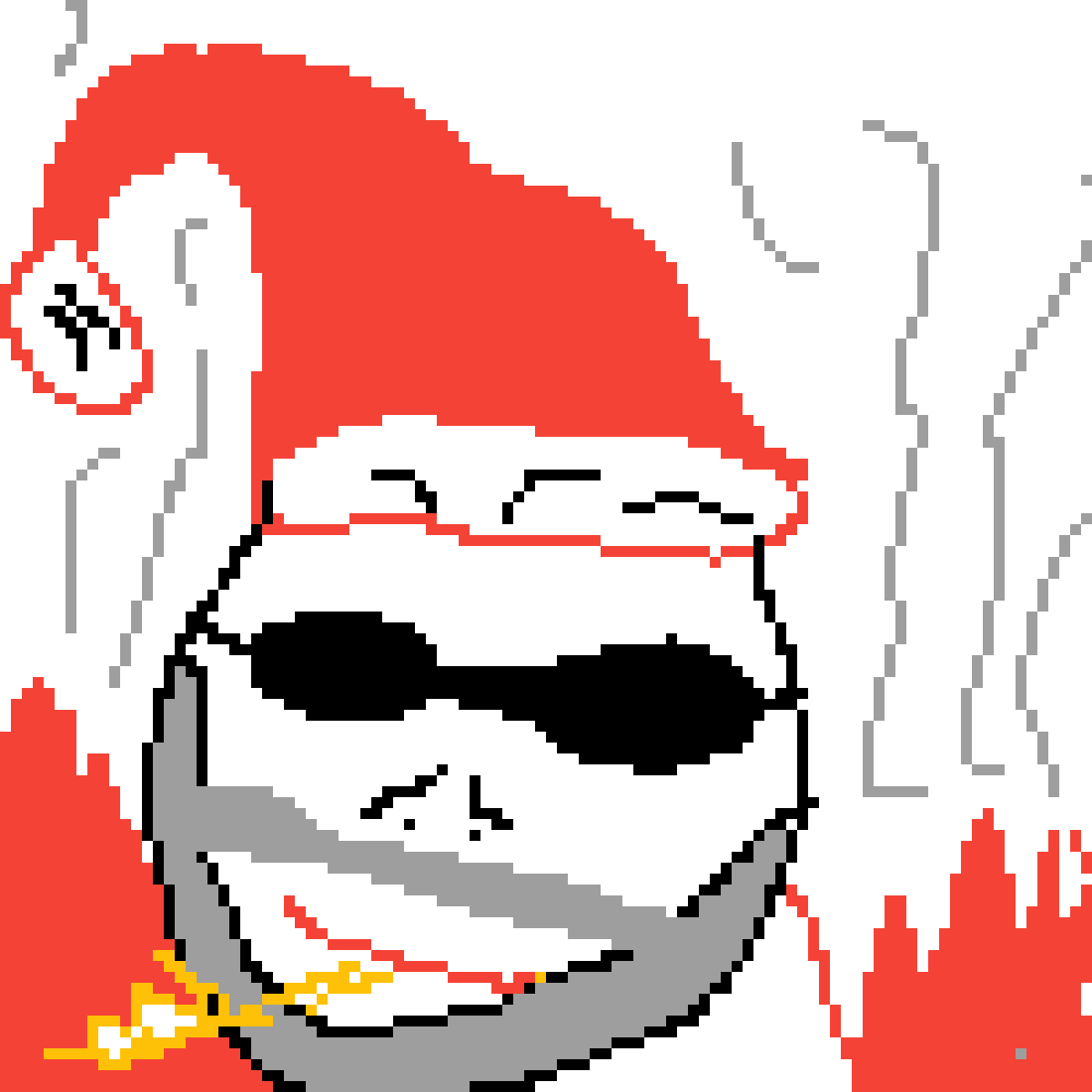 Pixilart - Savage Santa by Anonymous