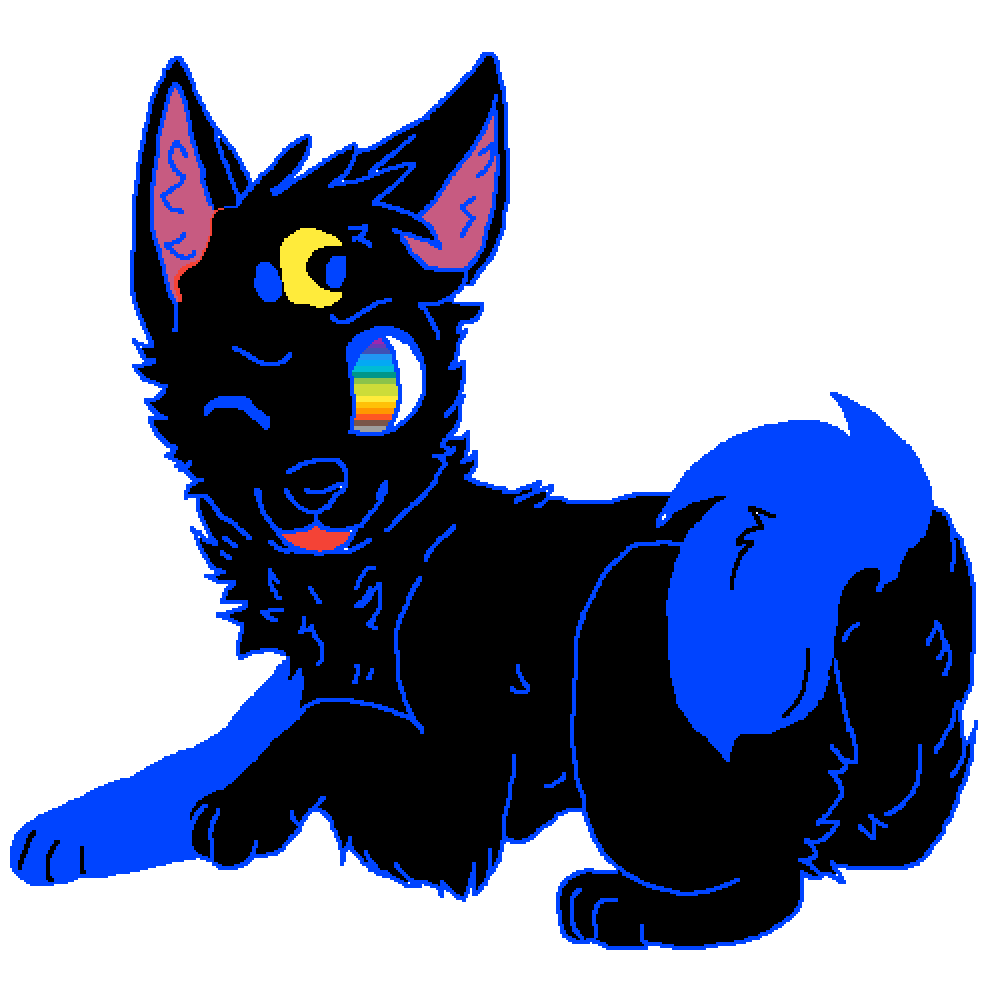 Pixilart - my wolf oc by YourLittleMercy