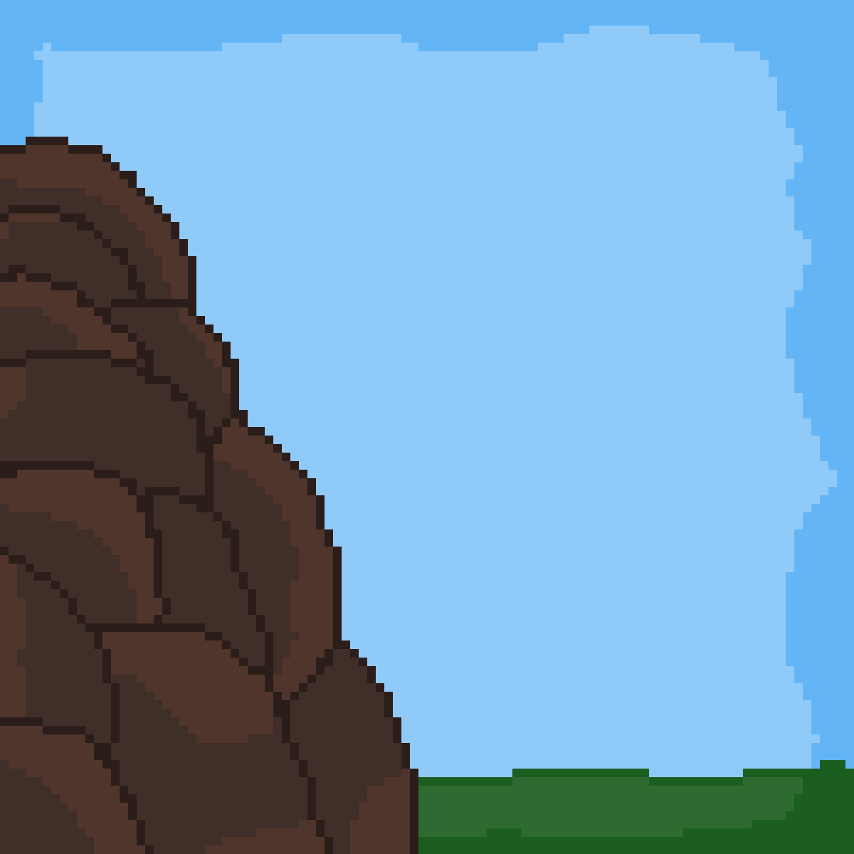 Pixilart - Crappy Waterfall by EmilyEvilCookie