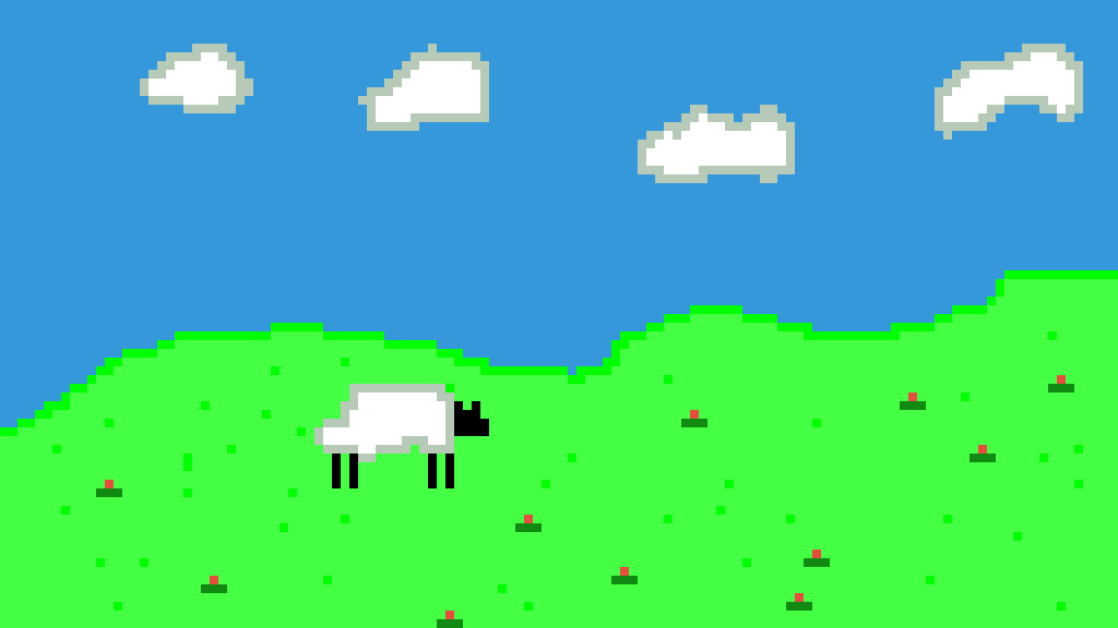 Pixilart - Sheep. by SaturnPixels