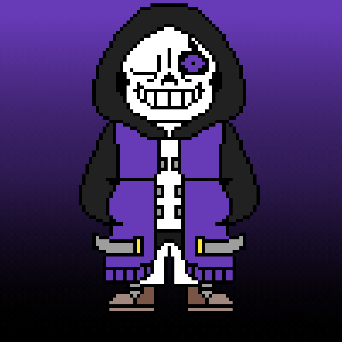 Pixilart - epic sans by sandsandeton