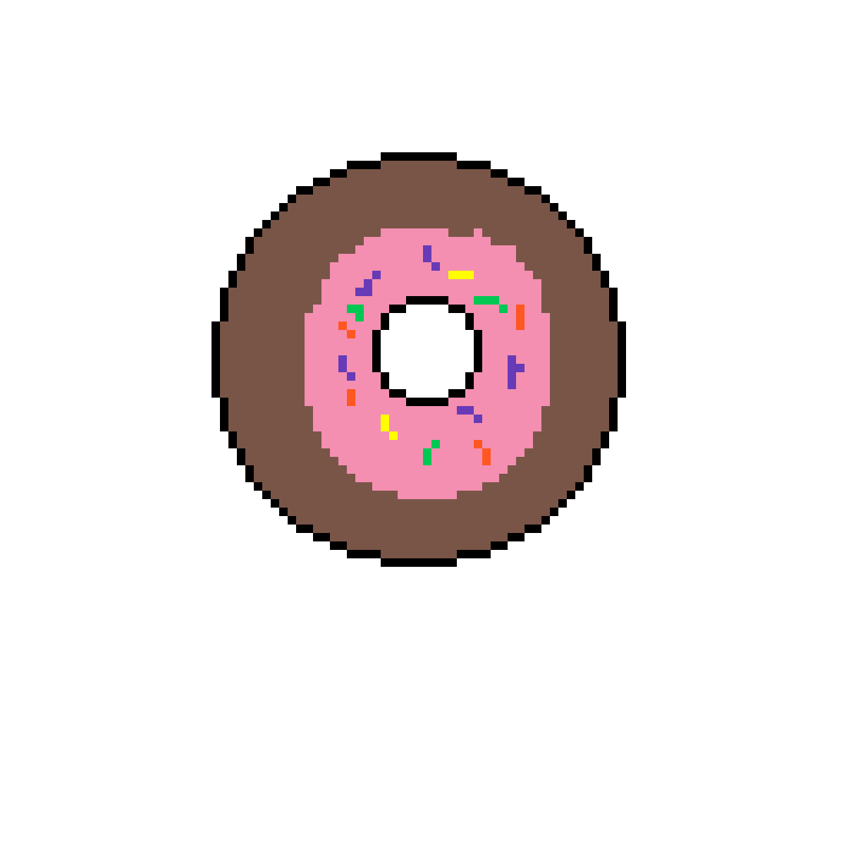 Editing doughnut gif - Free online pixel art drawing tool - Pixilart