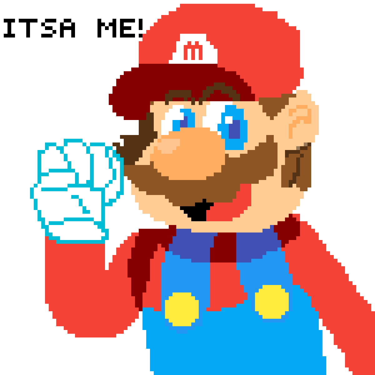 Pixilart - Itsa Me Mario! by JustUnknown