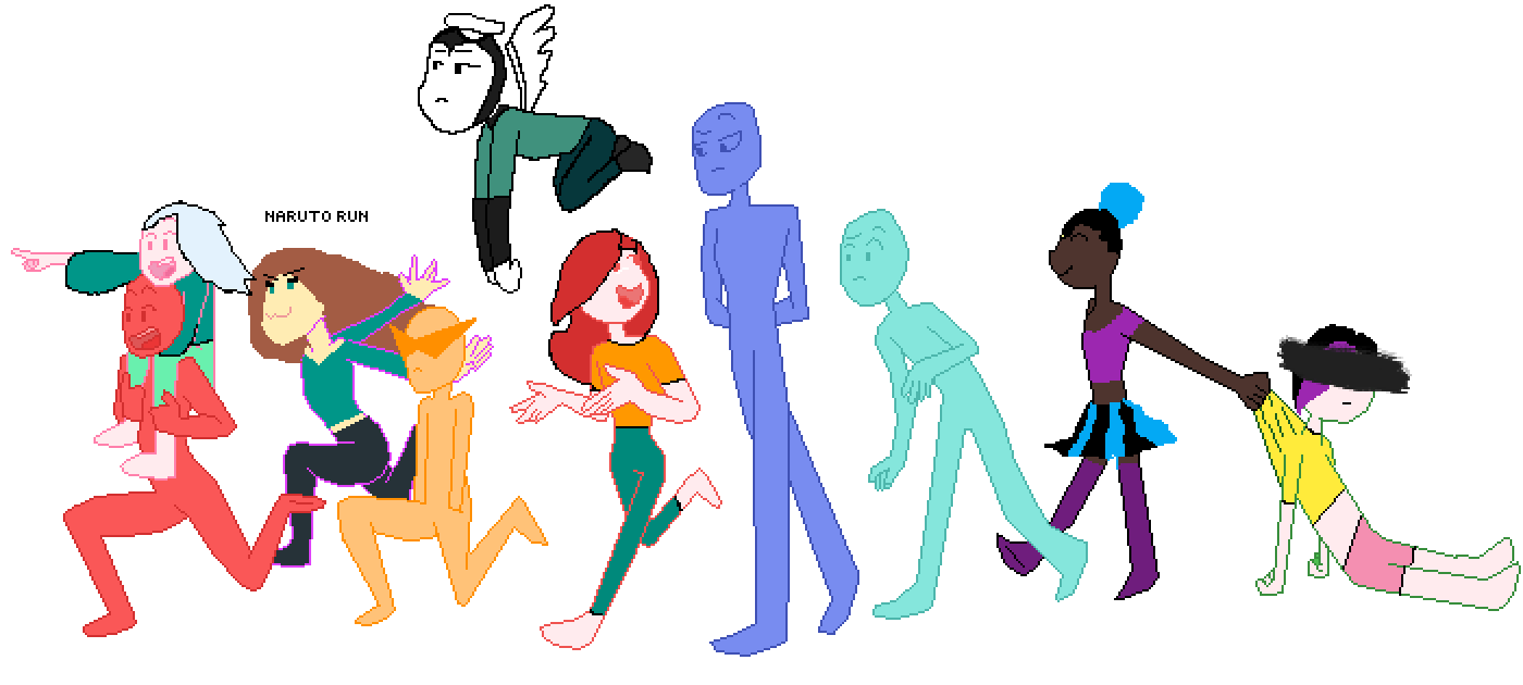 Editing - NARUTO RUN - - Free online pixel art drawing tool - Pixilart