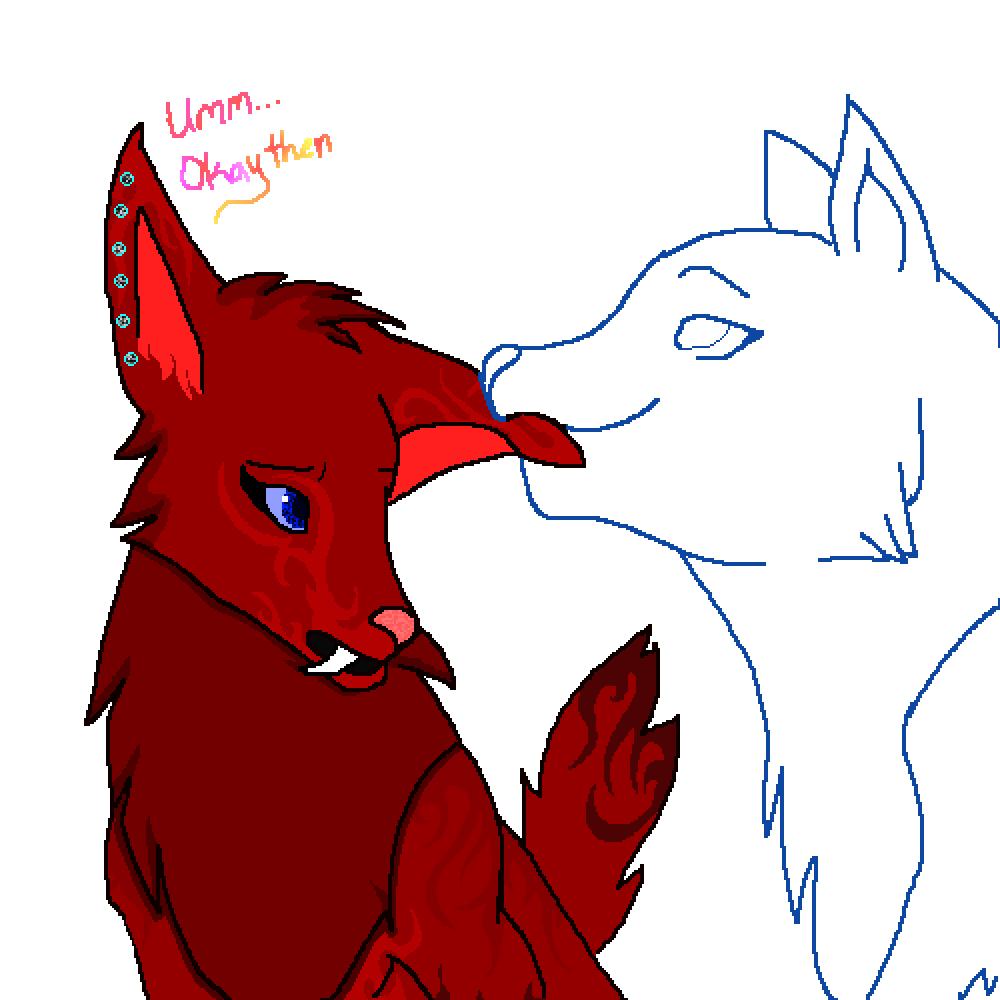 Pixilart - Ear Nibble by Privilaged