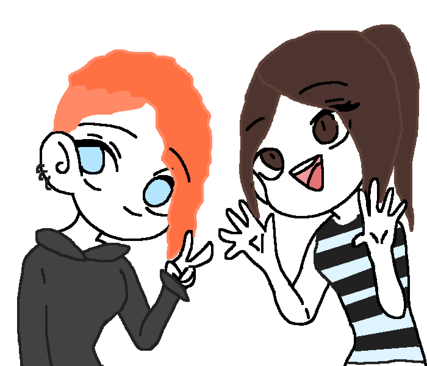 Editing zoey bff - Free online pixel art drawing tool - Pixilart