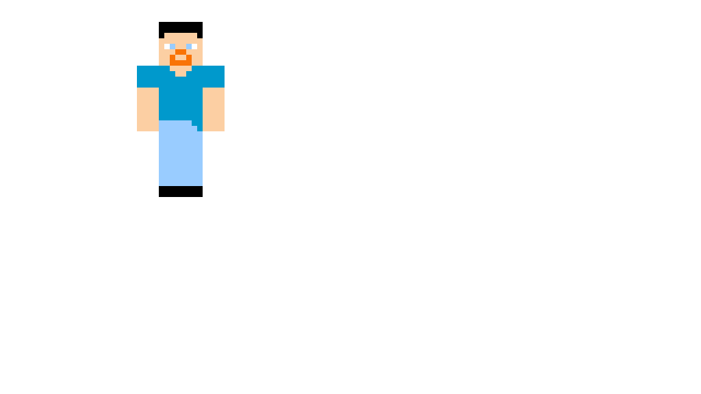 Pixilart - Normal Steve by lukescott