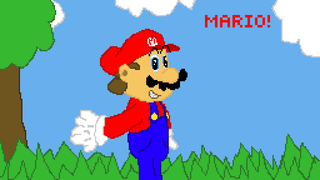 Pixilart - Mario modern colors! by harrisoncchiang