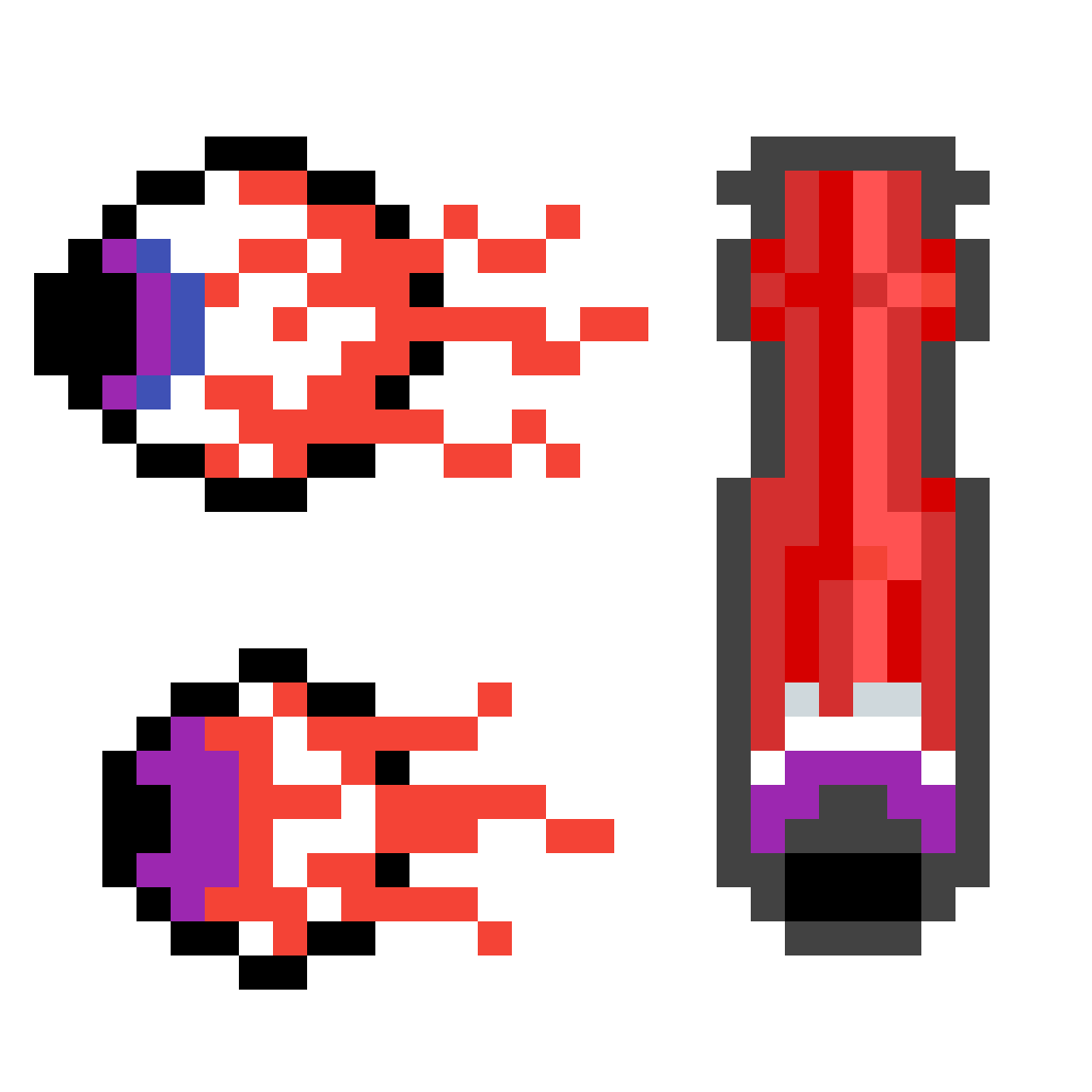 Pixilart - Demon, Servant & Banner by Batai22