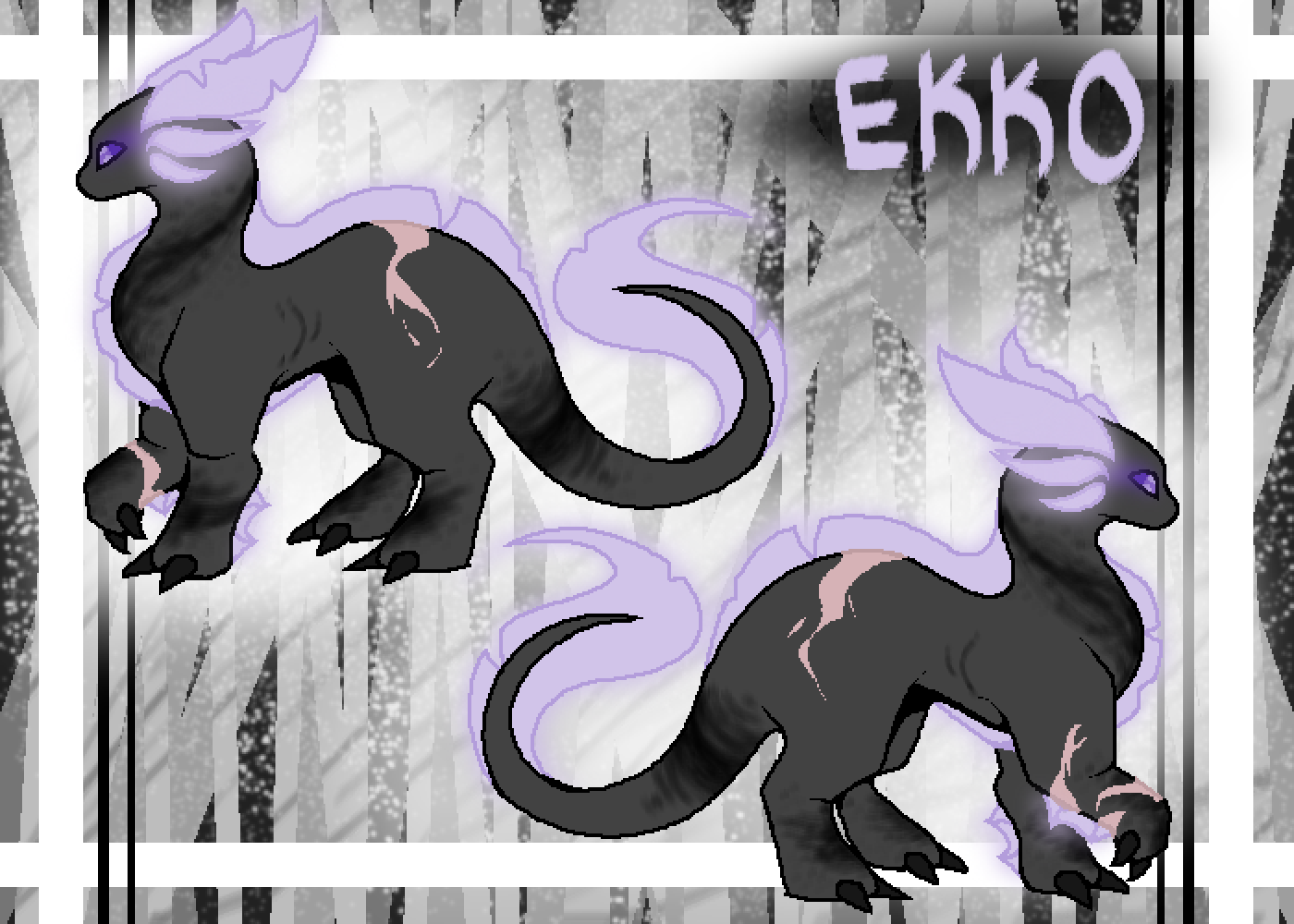 Pixilart - Ekko by ScytheTheDragon