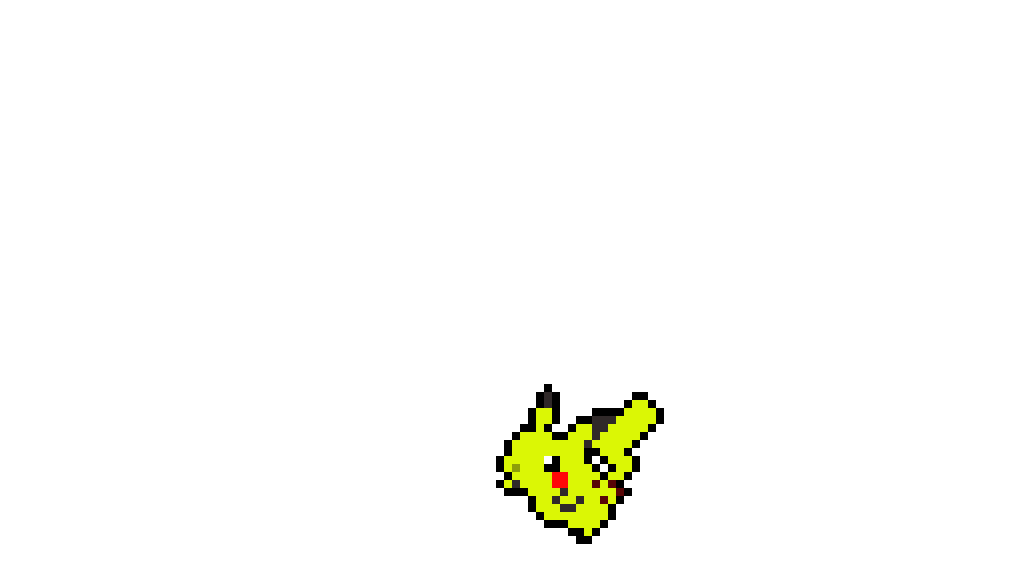 Pixilart - Pikachu by Anonymous