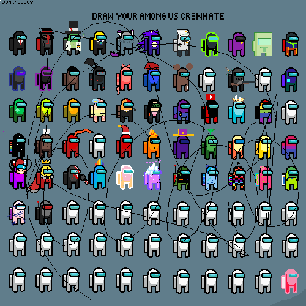 Editing among us - Free online pixel art drawing tool - Pixilart