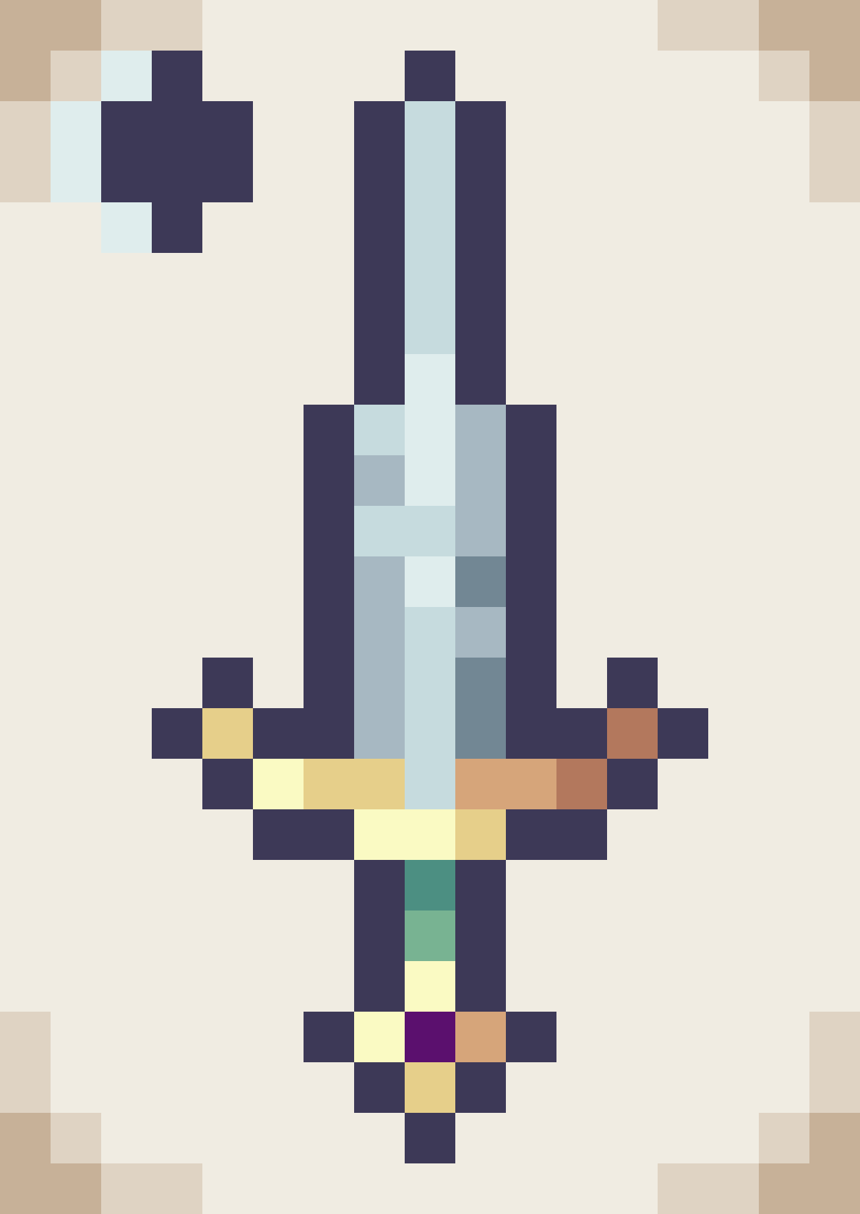 Pixilart - Longsword sprite by Eclipse89