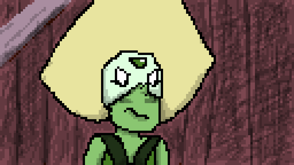 Pixilart - Blushing Peridot by discofrog