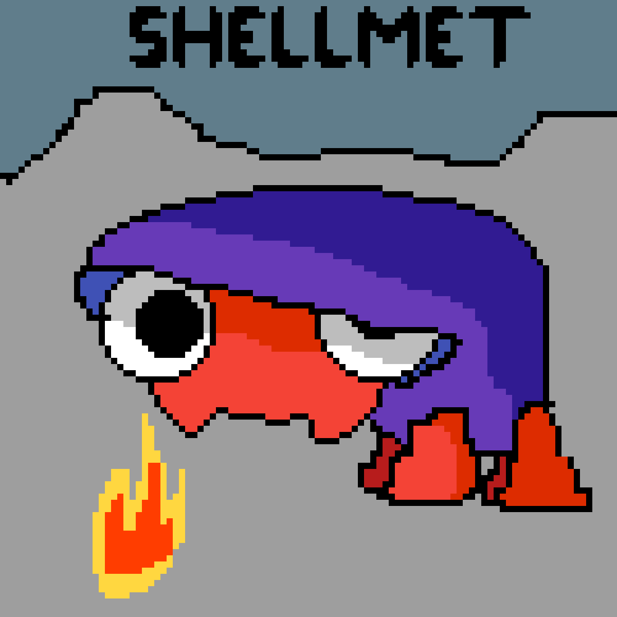 Pixilart - ShellMet by Mrspookz