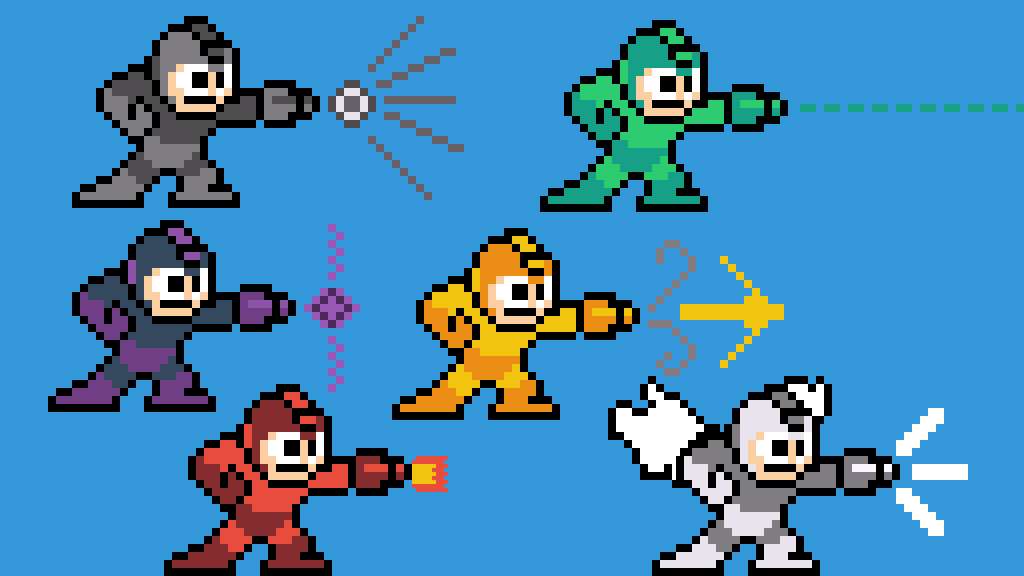 Pixilart - Rejected mega man power-ups by MurphysLaw
