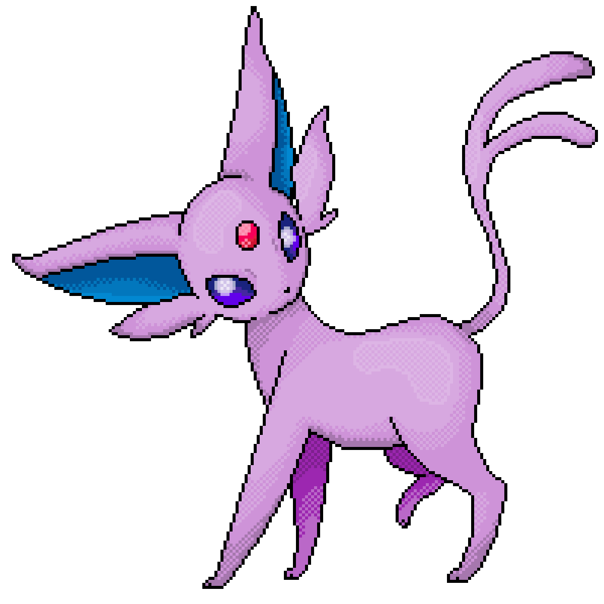 Pixilart - espeon by Ga9