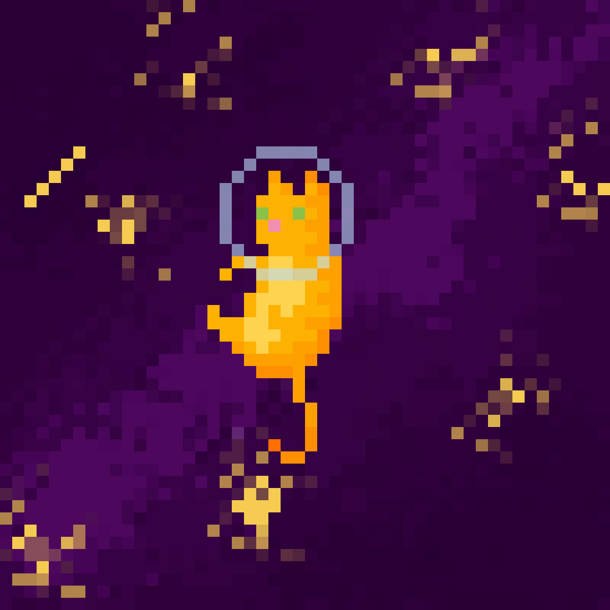 Pixilart - Space Cat by VincentVanPixel