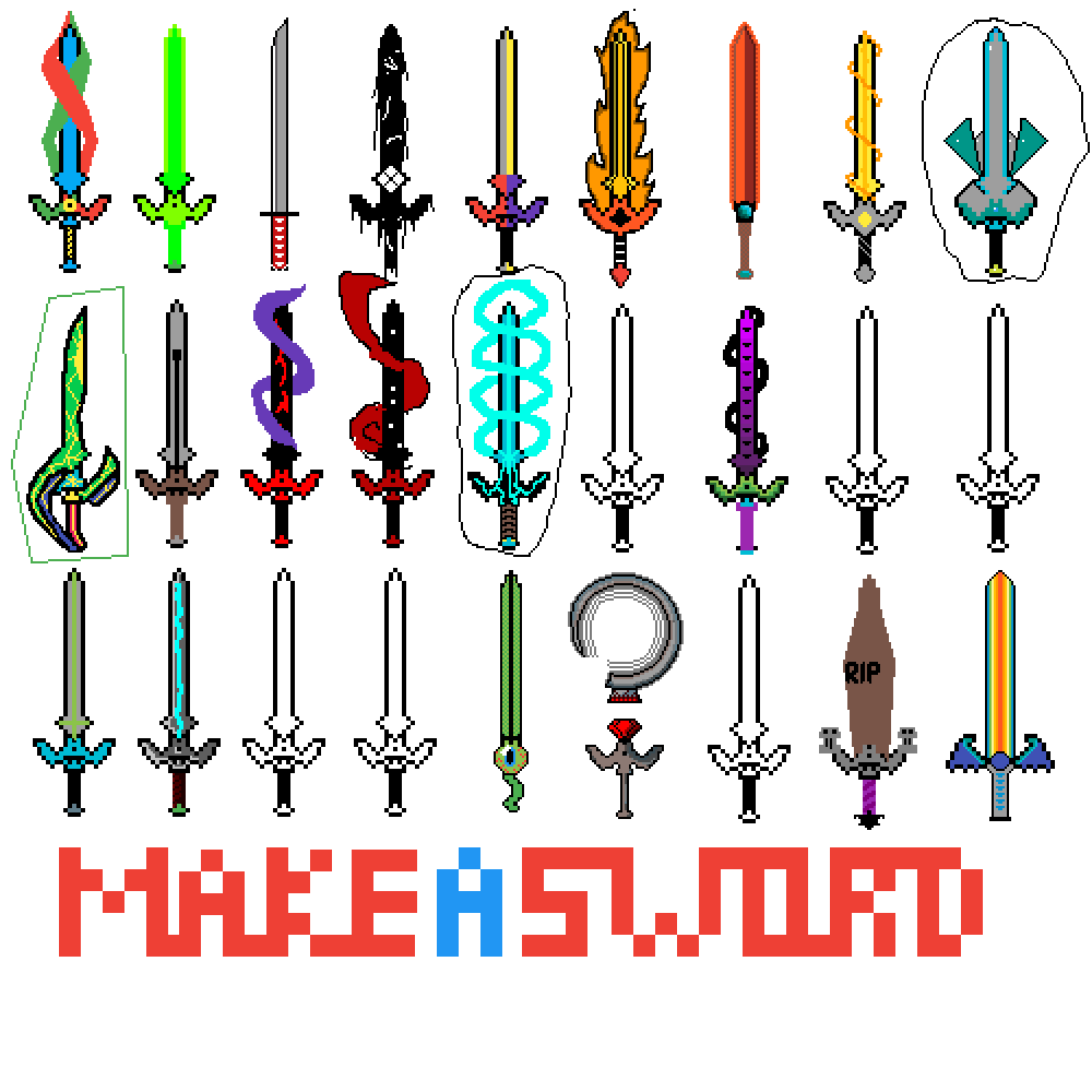 Pixilart - Add ur sword by VRarcana