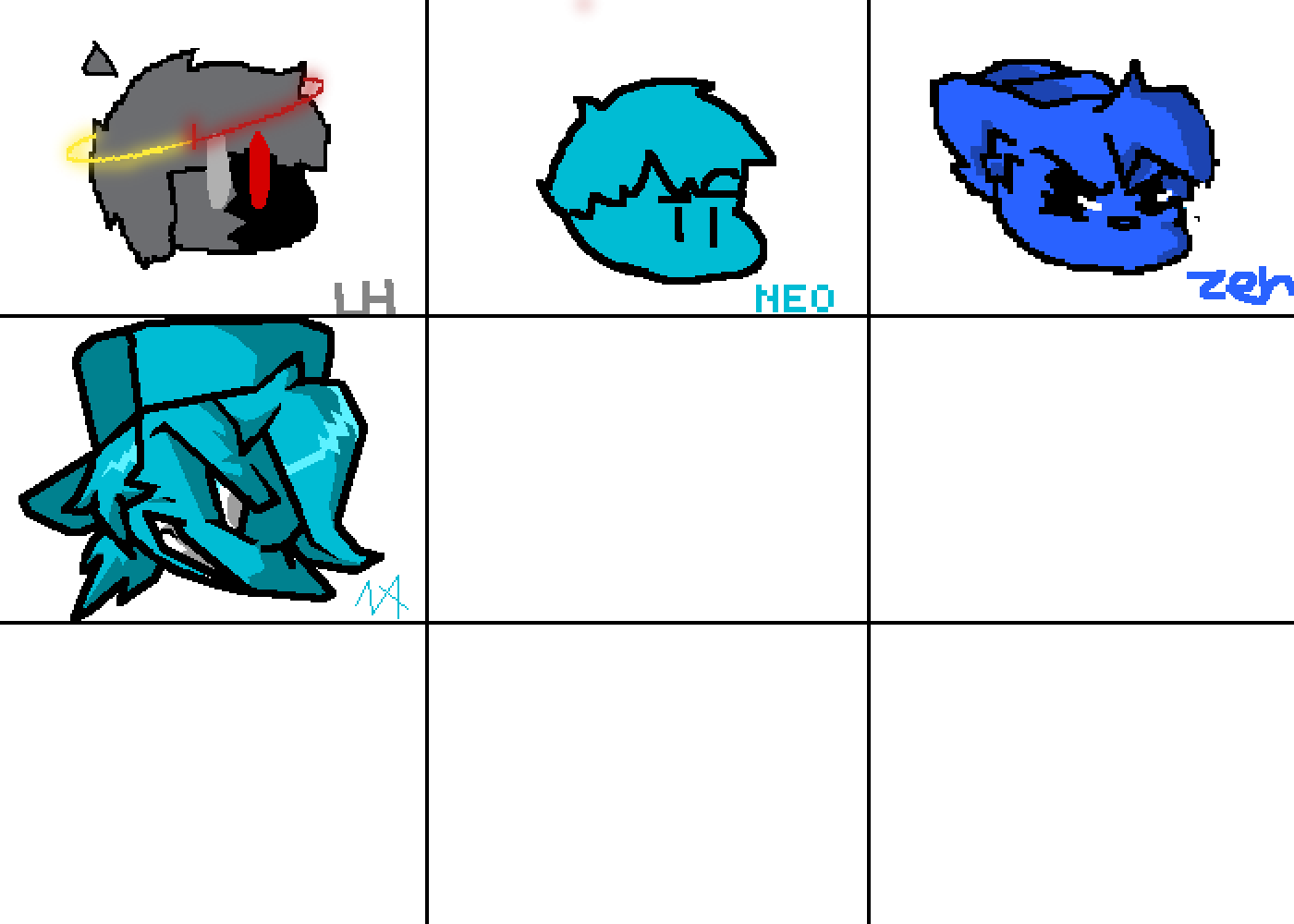 Pixilart - FNF icon collab by N3GA