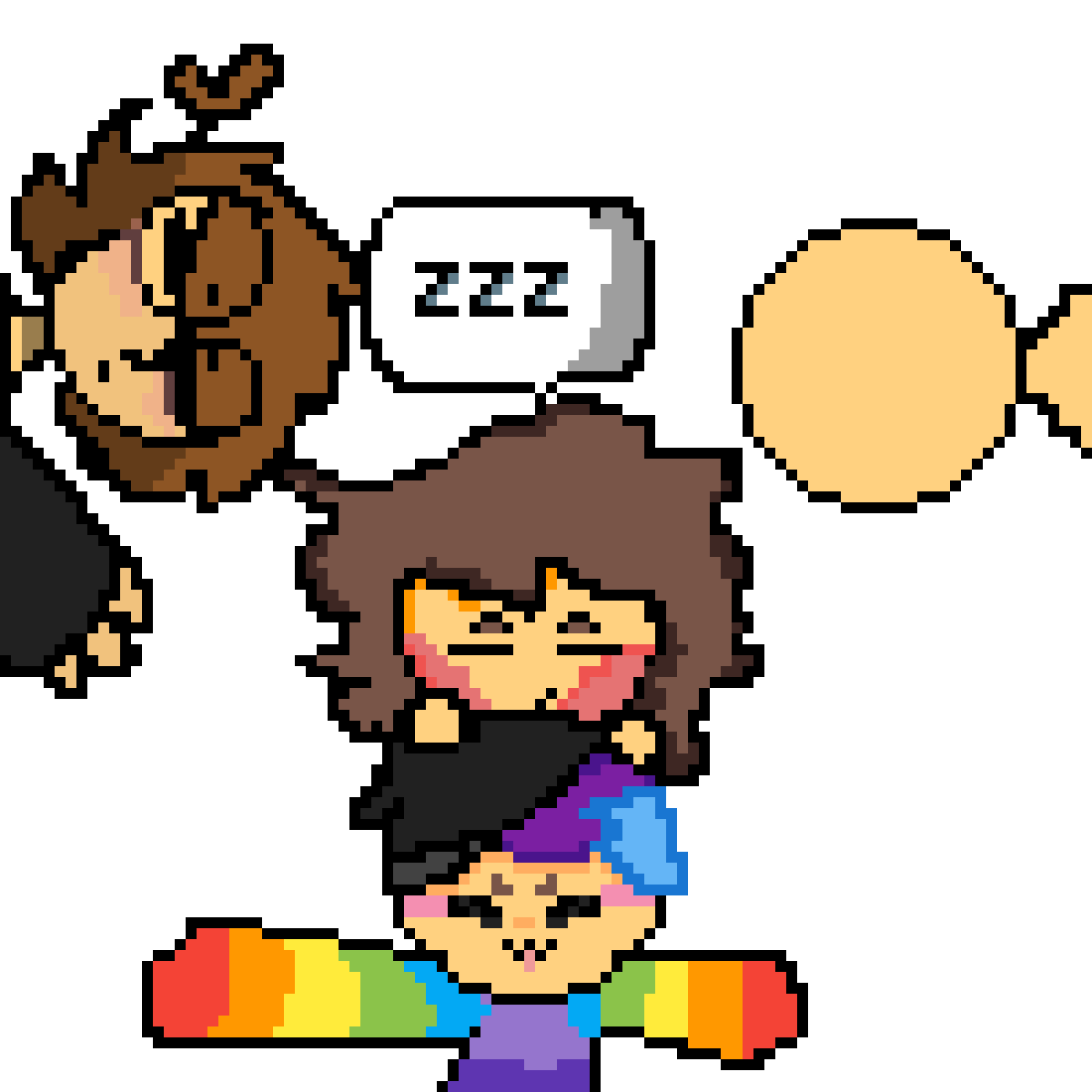 Pixilart - i collabed ( irl friends only ) by AriDrawws